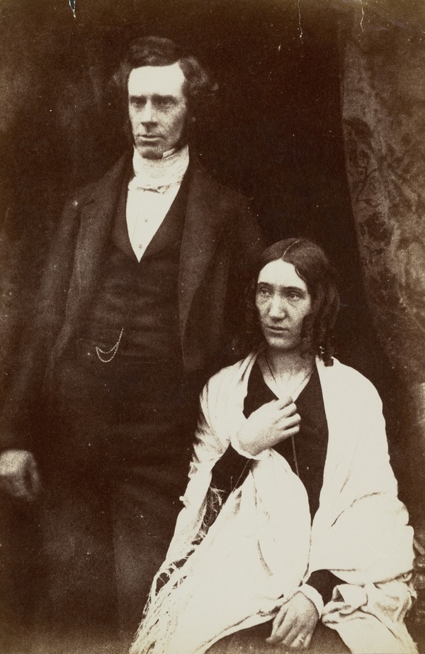 Dr and Mrs Peddie [Group 216] by David Octavius Hill and Robert Adamson ...