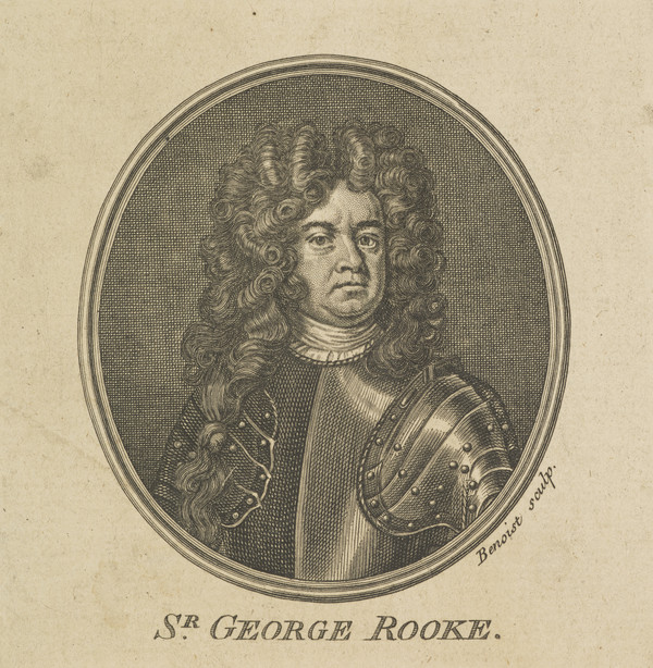 Sir George Rooke, 1650 - 1709. Admiral by Benoist | National Galleries ...