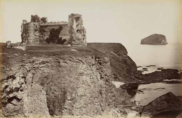 Tantallon Castle and Bass Rock by George Washington Wilson | National ...