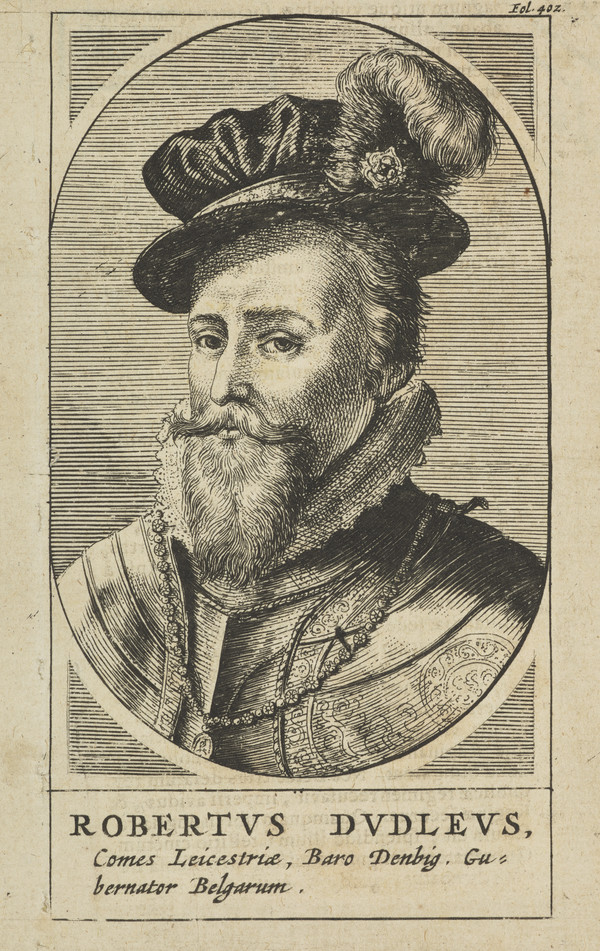 Robert Dudley, Earl of Leicester, c 1532 - 1588. Favourite of Queen ...
