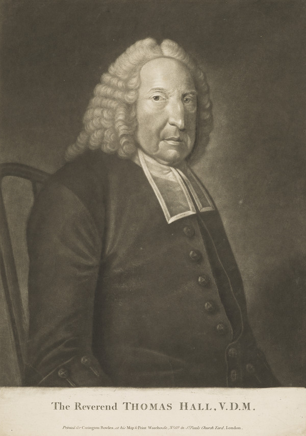Rev. Thomas Hall, 1687 - 1762. Independent minister by Gerhard Bockman ...