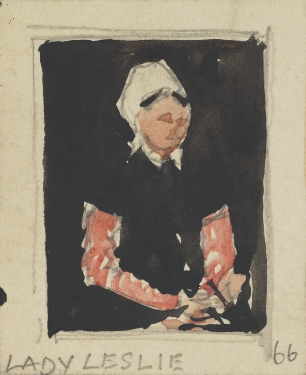 Portrait of a Lady, called Lady Helen Leslie, Wife of Mark Ker by Stanley Cursiter | National ...