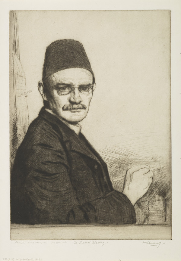 Self-portrait, No. 18 by William Strang | National Galleries of Scotland