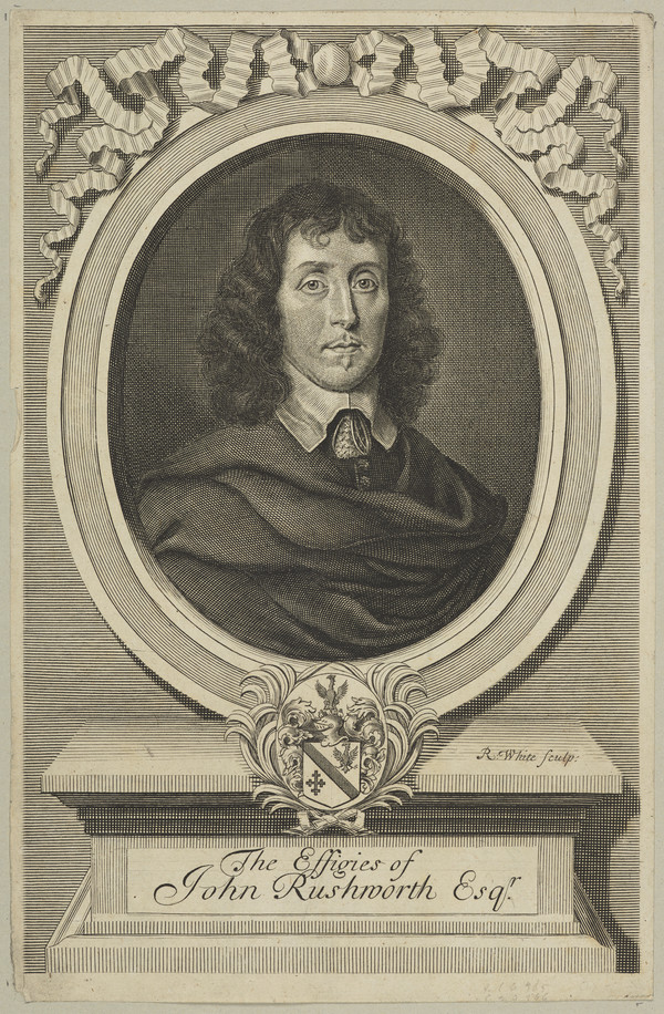 John Rushworth, 1612 - 1690. Historian by Robert White | National ...