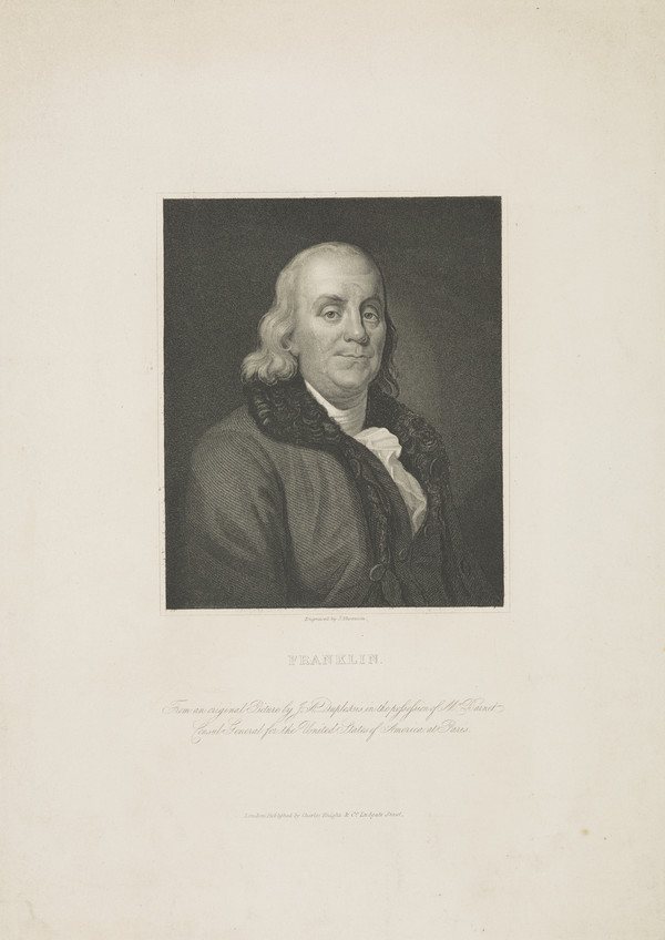 Benjamin Franklin, 1706 - 1790. American statesman, philosopher and ...