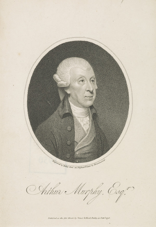Arthur Murphy, 1727 - 1805. Dramatist by Ridley | National Galleries of ...