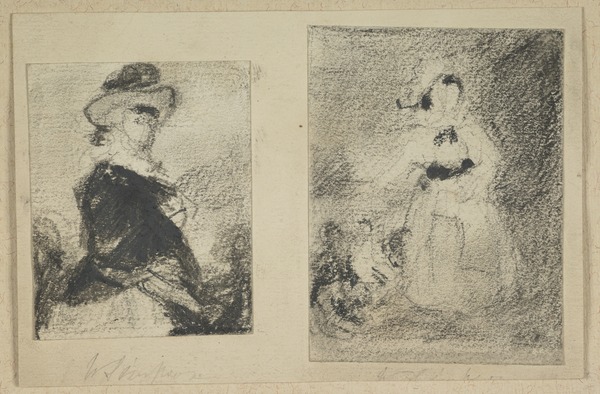 Copies from Reynolds 1. 'Mrs Meyrick' (Miss Keppel) at Oxford, 2. 'Lady ...