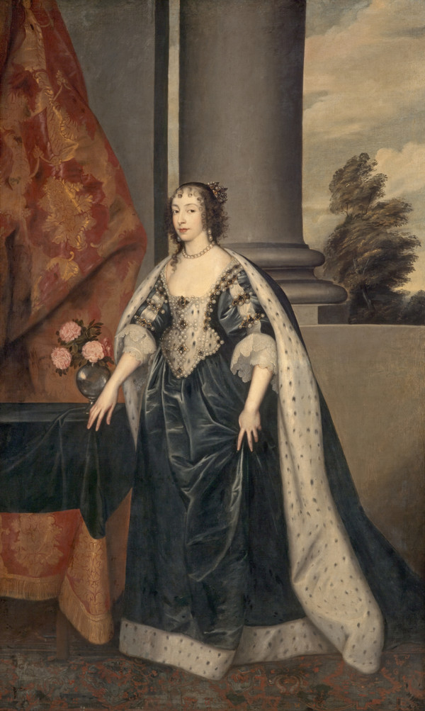 Queen Henrietta Maria Henrietta Maria, Queen Of Charles I, 1630.