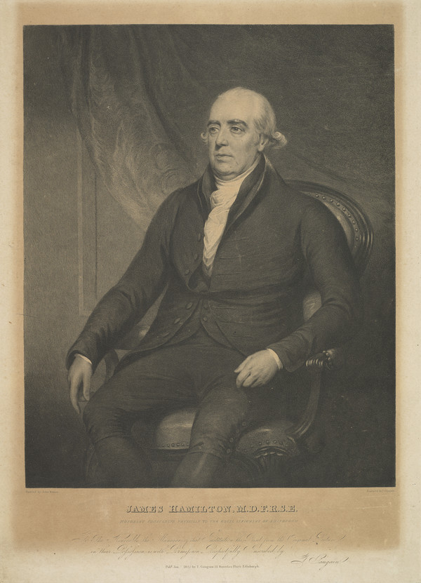 James Hamilton, 1749 - 1835. Physician by Thomas Gaugain | National ...