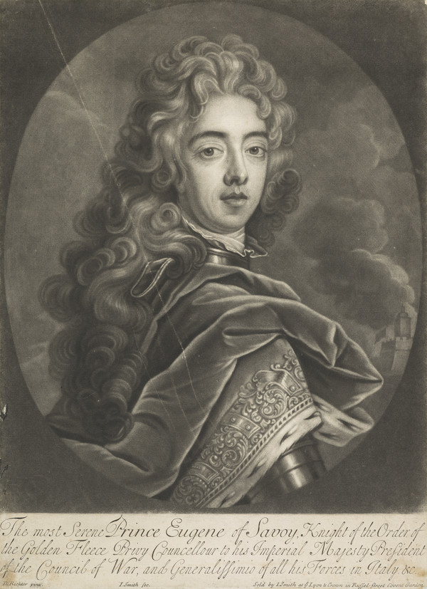 Prince Eugene of Savoy, 1663 - 1736 by John Smith | National Galleries ...