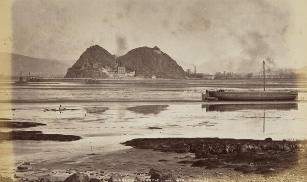 Dumbarton Castle, and Pier by James Valentine | National Galleries of ...