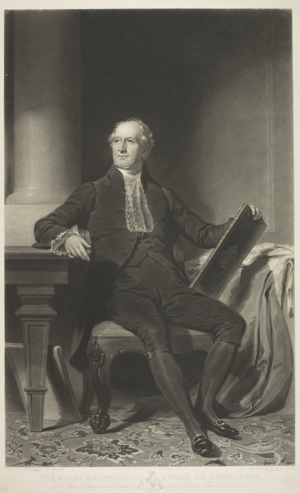 David Boyle, Lord Boyle, 1772 - 1853. Lord President of the Court of ...
