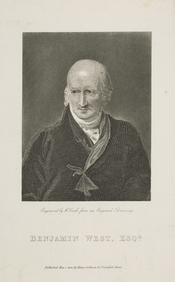 Benjamin West, 1738 - 1820. Painter by H. Cook | National Galleries of ...