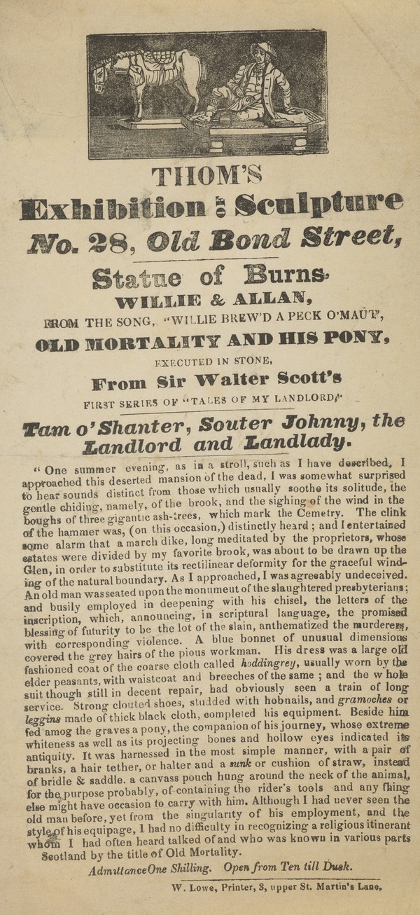 Tam O'Shanter and Souter Johnnie. Designs for Copies after Pottery ...