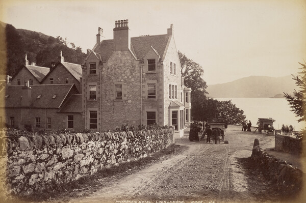 Inversnaid Hotel, Loch Lomond by James Valentine | National Galleries ...