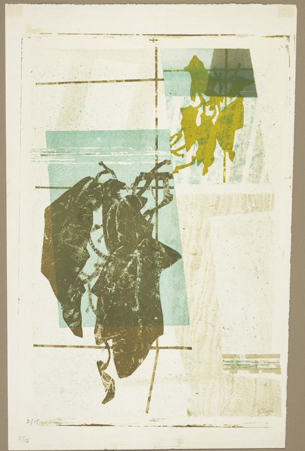 Plants in a Greenhouse by Prunella Clough | National Galleries of Scotland