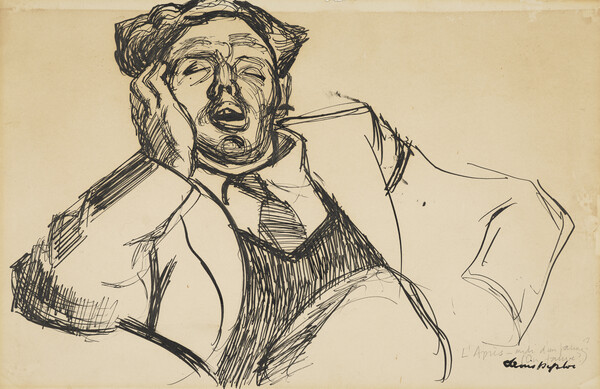 Sydney Goodsir Smith, 1915 - 1975. Poet (asleep) by Denis Peploe ...