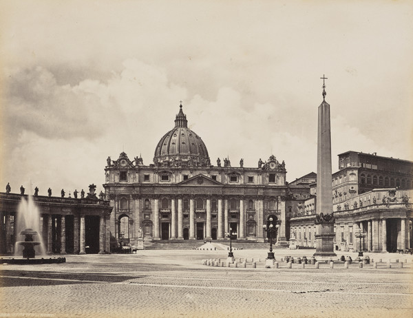 St Peter, Rome by Francis Frith | National Galleries of Scotland