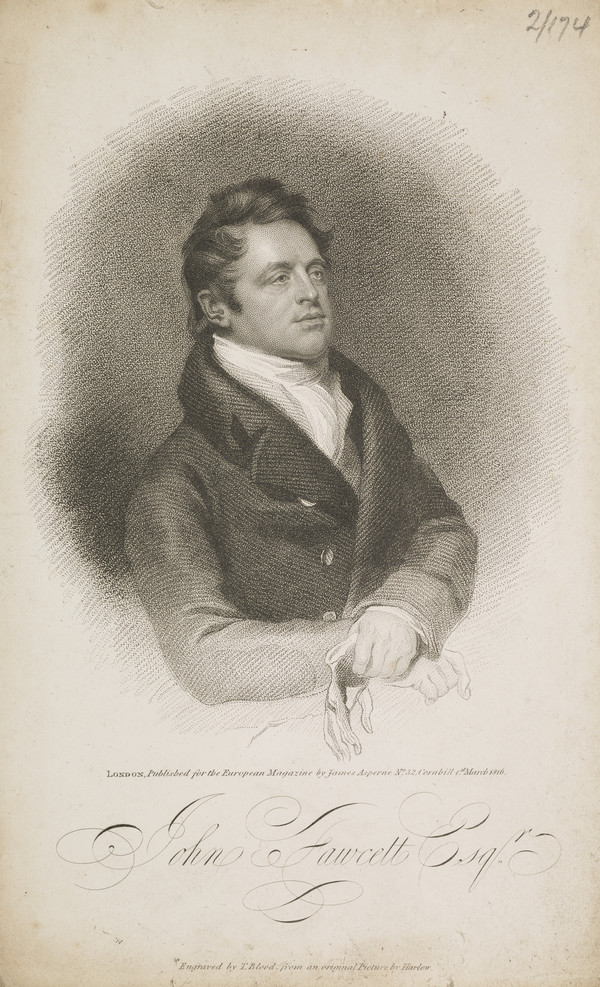 John Fawcett, 1768 - 1837. Actor by Thomas Blood | National Galleries ...