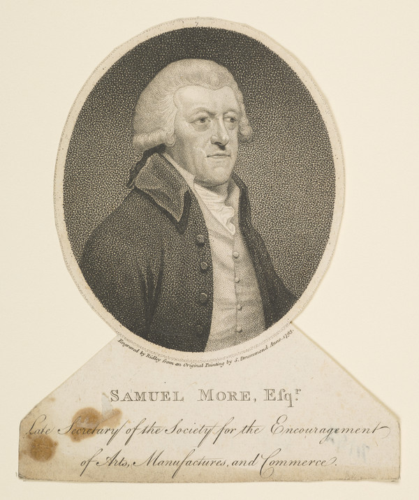 Samuel More, 1724 - 1799. Secretary of the Society of Arts by Ridley ...