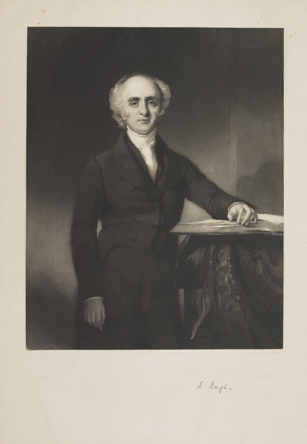 Rev. Dr Hugh Heugh, 1782 - 1846. Of Stirling and Regent Place, Glasgow ...