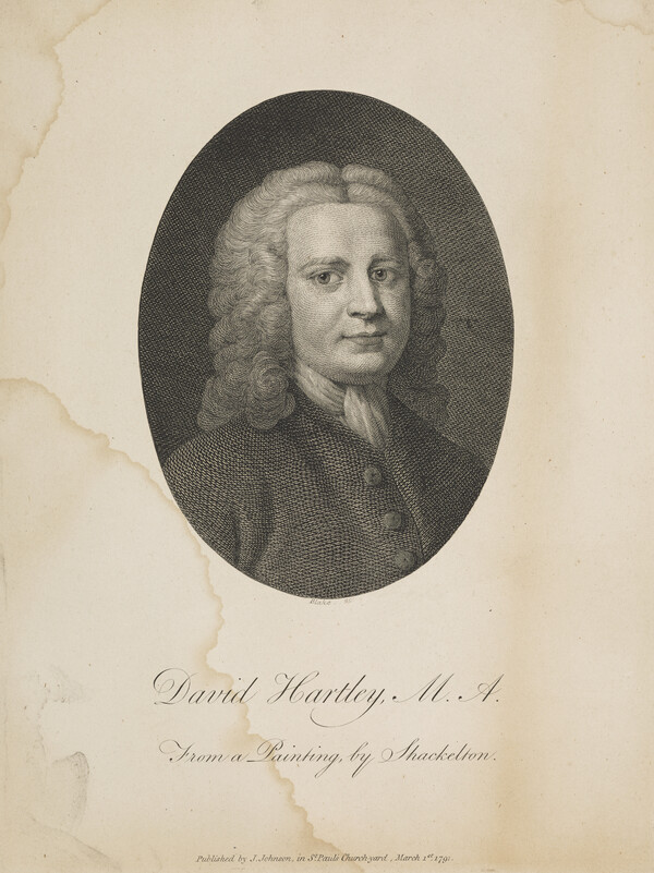David Hartley, 1705 - 1757. Physician and philosopher by William Blake ...