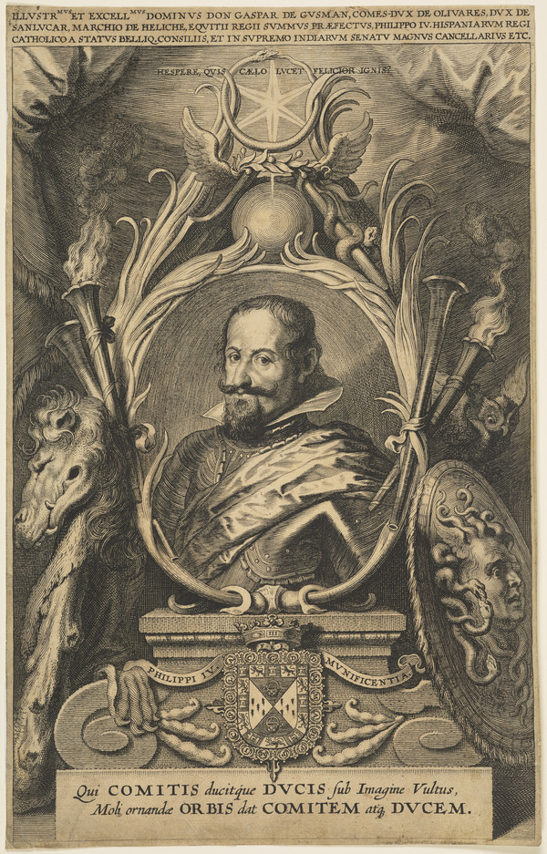 Don Gaspar de Guzman, Count Duke of Olivares, 1587 - 1635 by Cornelis ...