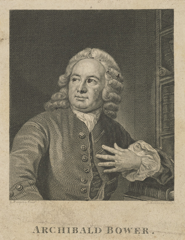 Archibald Bower, 1686 - 1766. HIstorian by Thomas Holloway | National ...