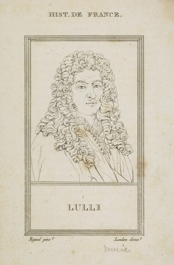 Jean-Baptiste Lully, 1633 - 1687. Composer by Landon | National ...