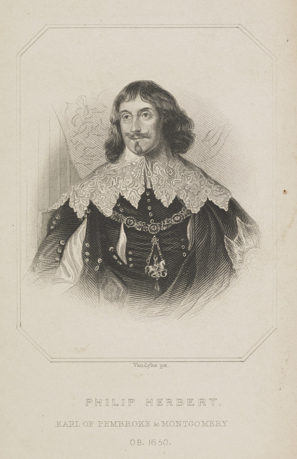 Philip Herbert, 4th Earl of Pembroke and 1st Earl of Montgomery, 1584 ...