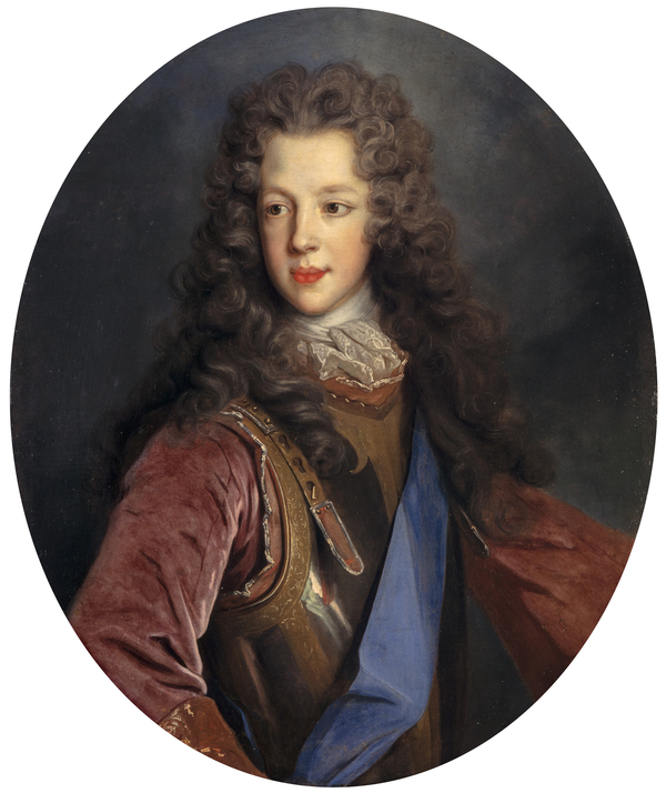 Prince James Francis Edward Stuart, 1688 - 1766. Son of James VII and ...