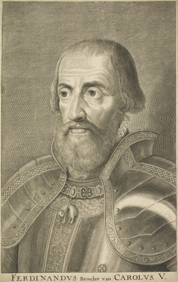 Ferdinand I, 1503 - 1564. Holy Roman Emperor by Adriaen Lommelin ...