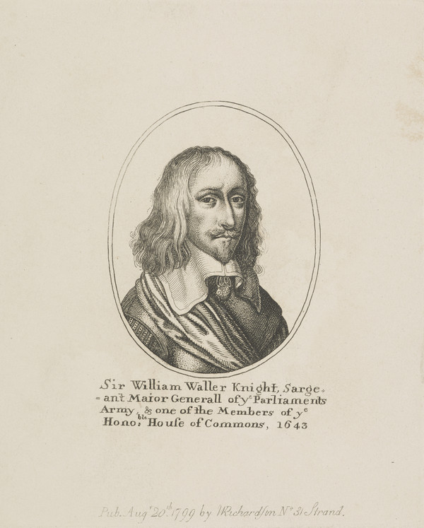 Sir William Waller, c 1597 - 1668. Parliamentary general | National ...