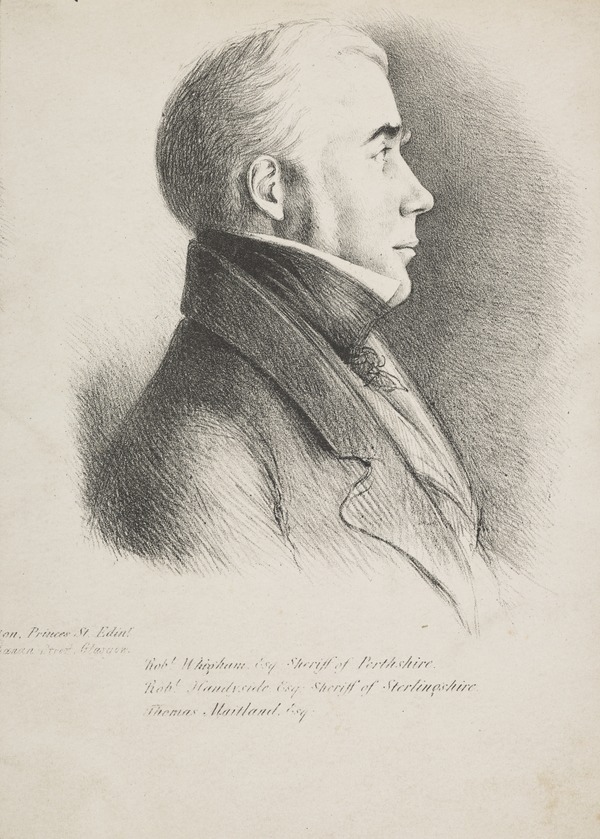 Robert Whigham, 1795 - 1849. Advocate and Sheriff of Perthshire ...