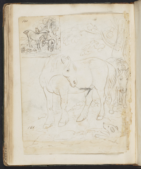 Two scenes depicting horses by James Howe | National Galleries of Scotland