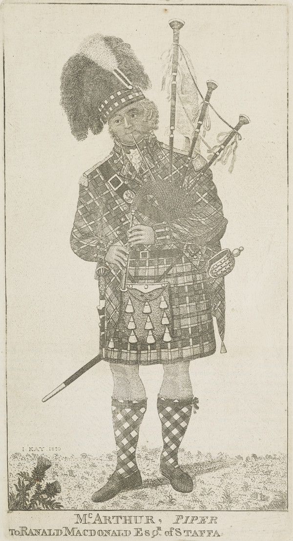 Archibald McArthur, died after 1841. Piper to Ranald Macdonald of ...
