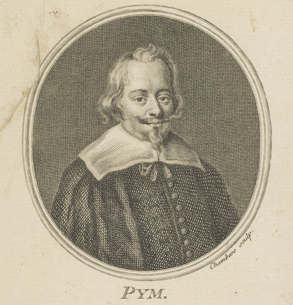 John Pym, 1584 - 1643. Member of Parliament for Tavistock by Thomas ...