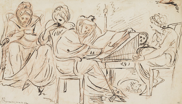 Seated Figures by Alexander Runciman | National Galleries of Scotland