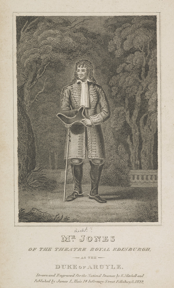 Richard Jones, 1779 - 1851, 'Gentleman Jones'. Actor and playwright by ...