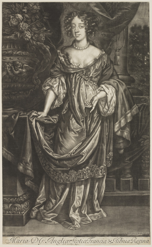 Mary of Modena, 1658 - 1718. Consort of James VII and II by Alexander ...