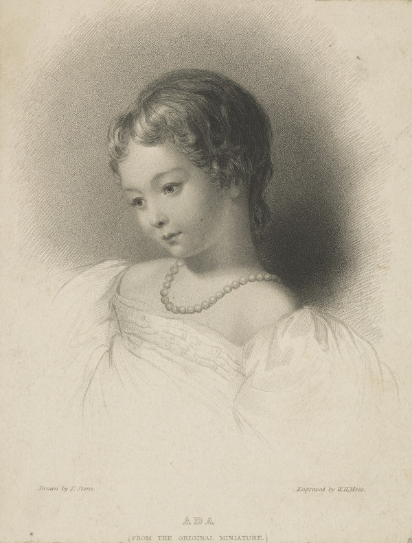 Augusta Ada Byron, Countess of Lovelace, 1815 - 1852. Mathematician by ...