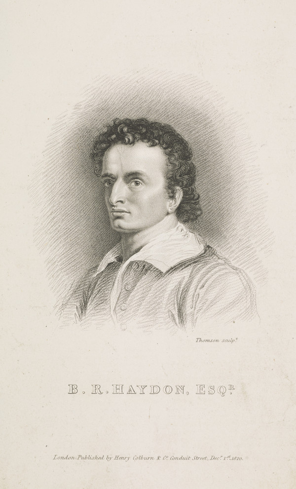Benjamin Robert Haydon, 1786 - 1846. Artist by Thomson | National ...