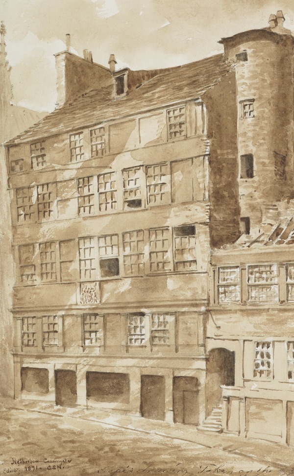 Netherbow, Canongate, Edinburgh by George Smith Nichol | National ...