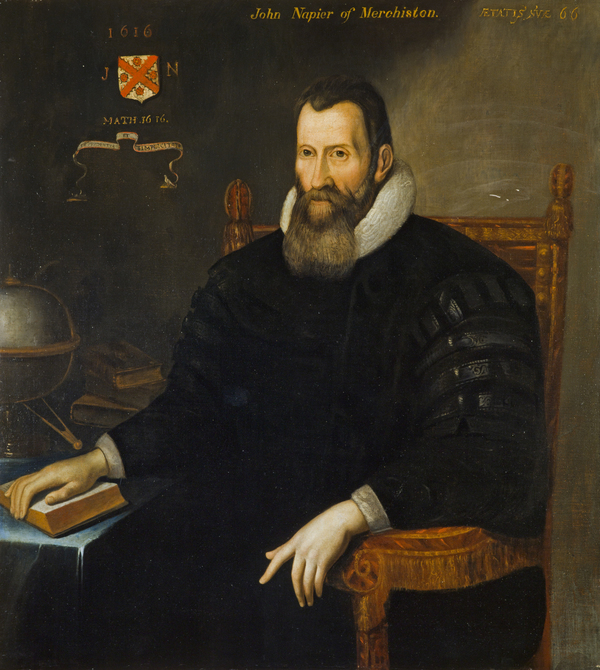 John Napier of Merchiston, 1550 - 1617. Discoverer of logarithms ...