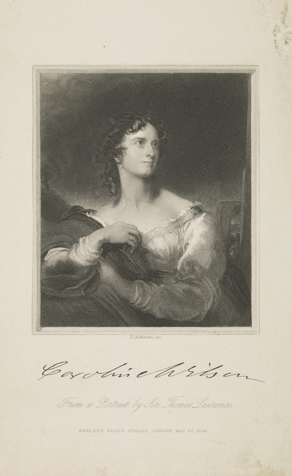 Caroline (Fry) Wilson, 1787 - 1846. Author by Henry Robinson | National ...
