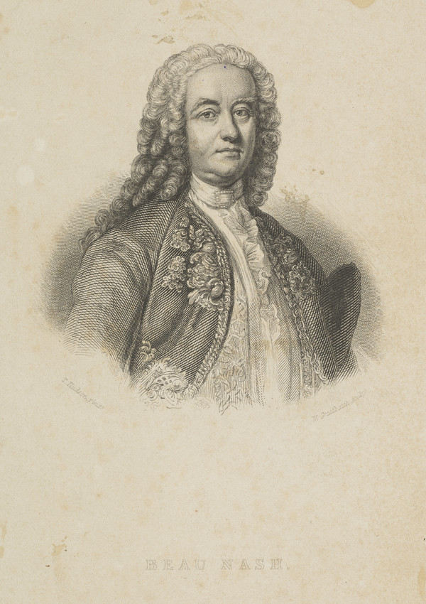 Richard Nash (Beau Nash), 1674 - 1762. Master of the Ceremonies at Bath ...