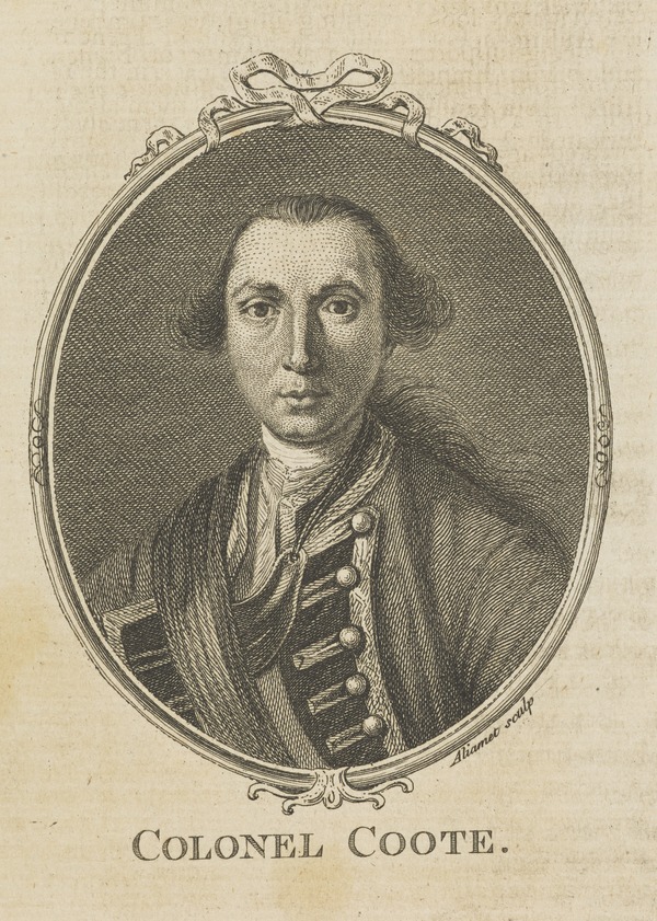 Sir Eyre Coote, 1726 - 1783. Army officer by Francois-Germain Aliamet ...