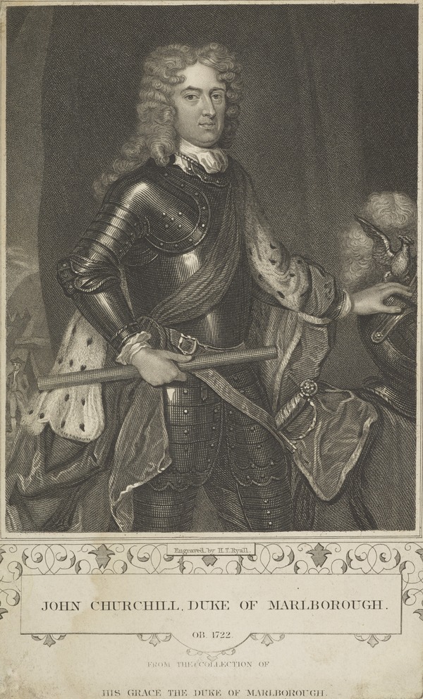 John Churchill, 1st Duke of Marlborough, 1650 - 1722. General by Henry ...