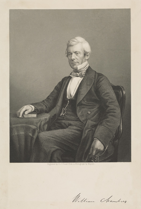 William Chambers, 1800 - 1883. Publisher and author by Daniel John ...