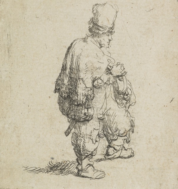 Polander Standing with Arms Folded by Rembrandt (Rembrandt van Rijn ...